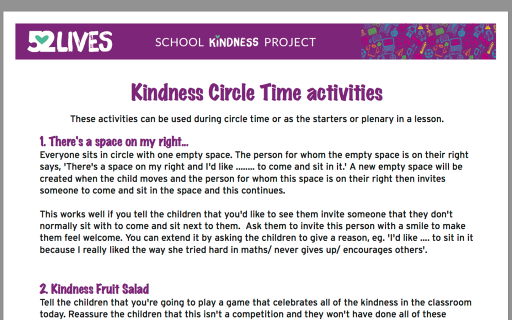 School of Kindness | Encouraging Kindness in Schools