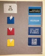 'Give What You Can' Board - School of Kindness