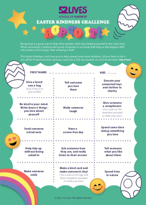 Easter Challenge - School of Kindness