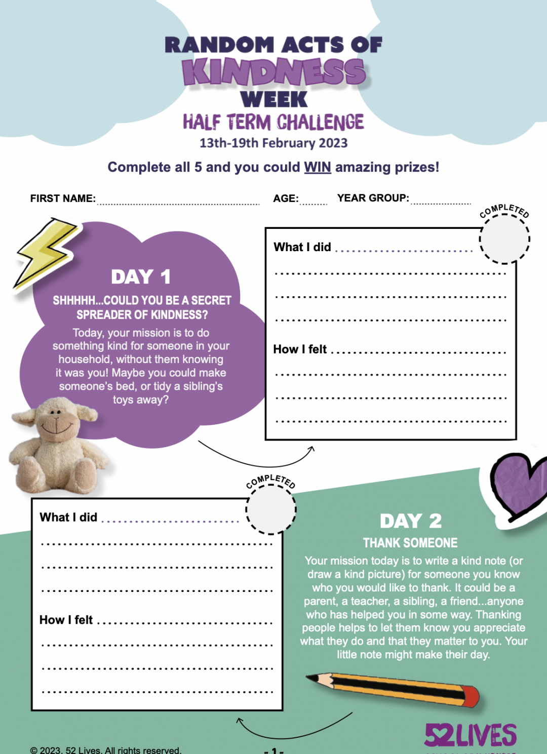 Free Kids' Kindness Club - School of Kindness