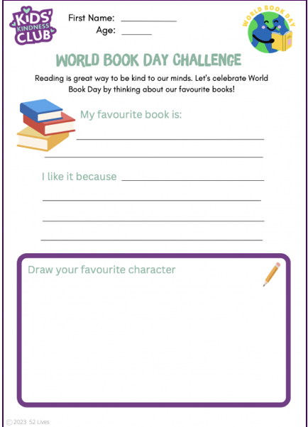 World Book Day Celebrations - School of Kindness