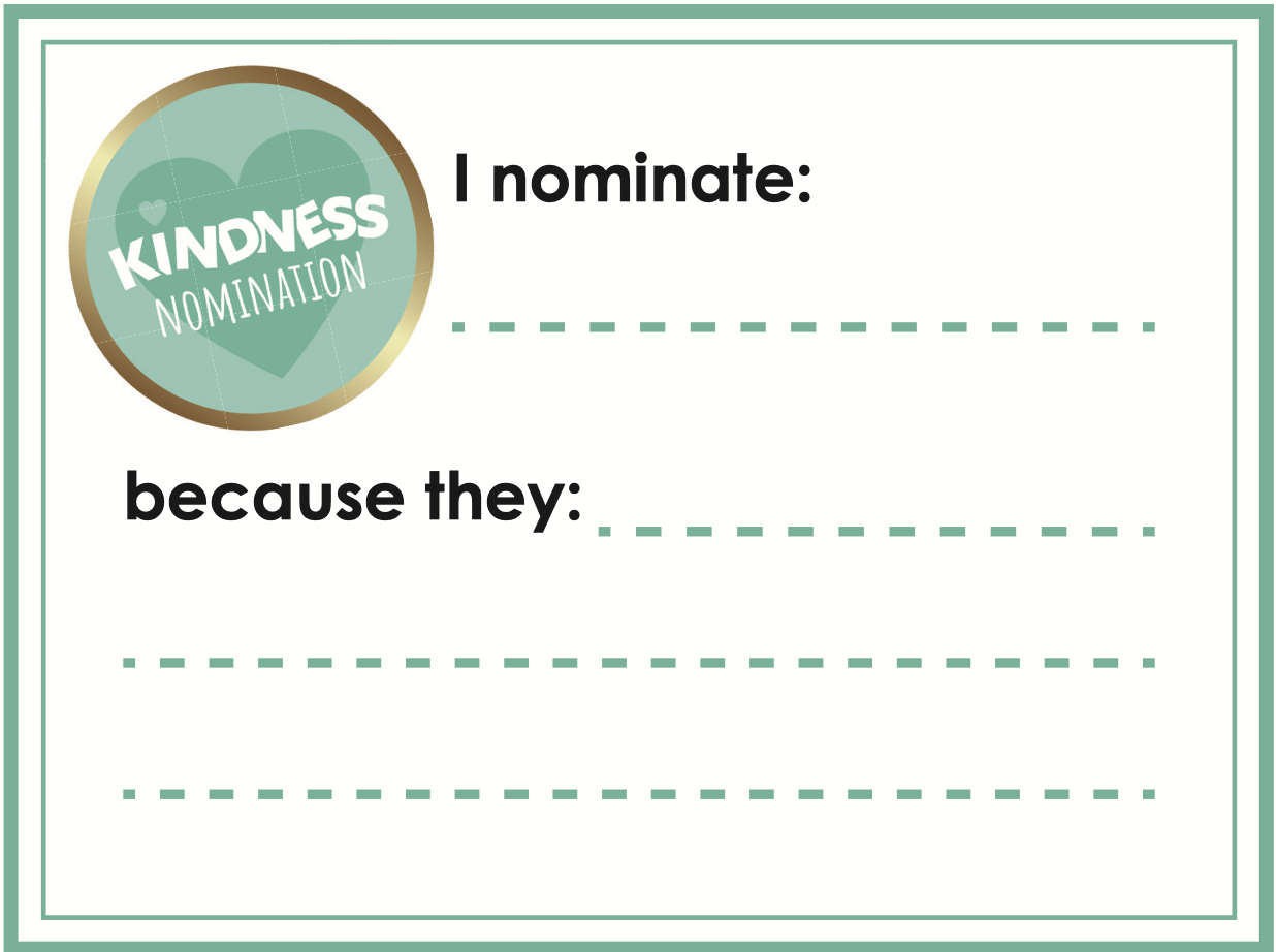 Mini Kindness Awards - School of Kindness