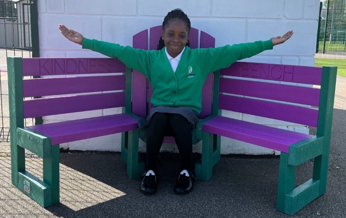Kindness Bench Winner from Delta Primary School! - School of Kindness